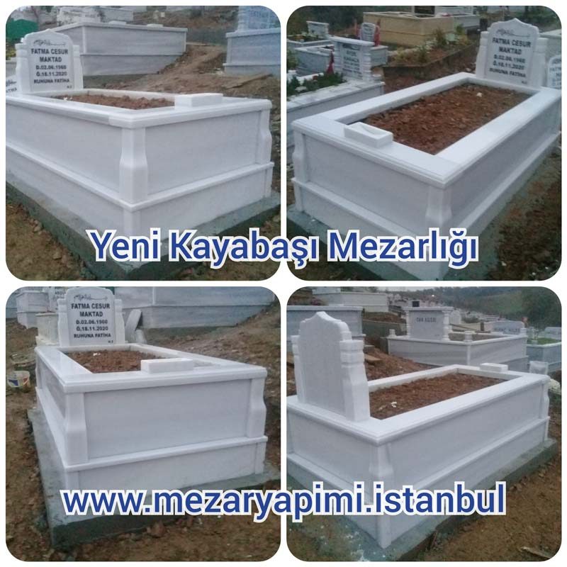 Yeni Kayabaşı Mezarlığı Mezar Yapımı Maktad Ailesi | Mezar Yapımı İstanbul